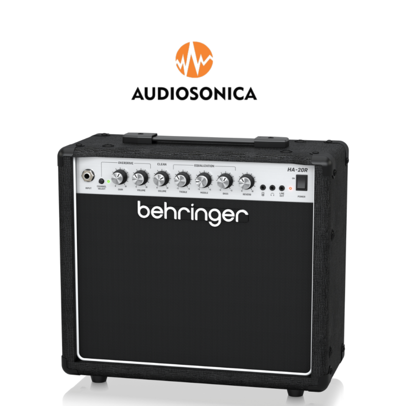 Behringer HA-20R 1×8-inch 20-watt Combo Amplificador – Audiosonica Perú ...